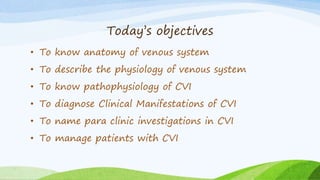 Chronic Venous Insufficiency and Varicosity | PPTX | Blood Disorders ...