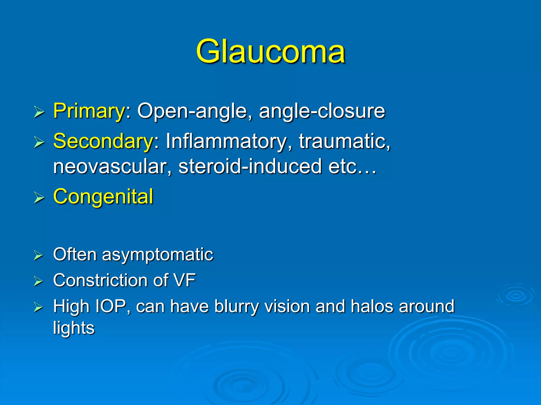 Chronic visual loss | PPTX