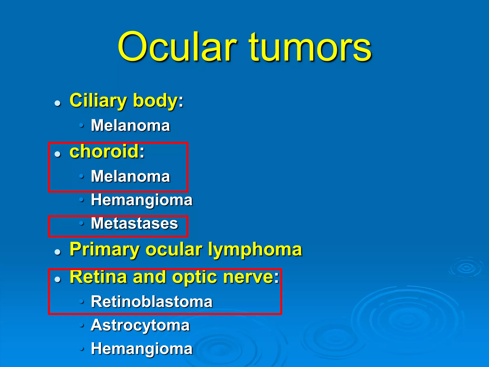 Chronic visual loss | PPTX