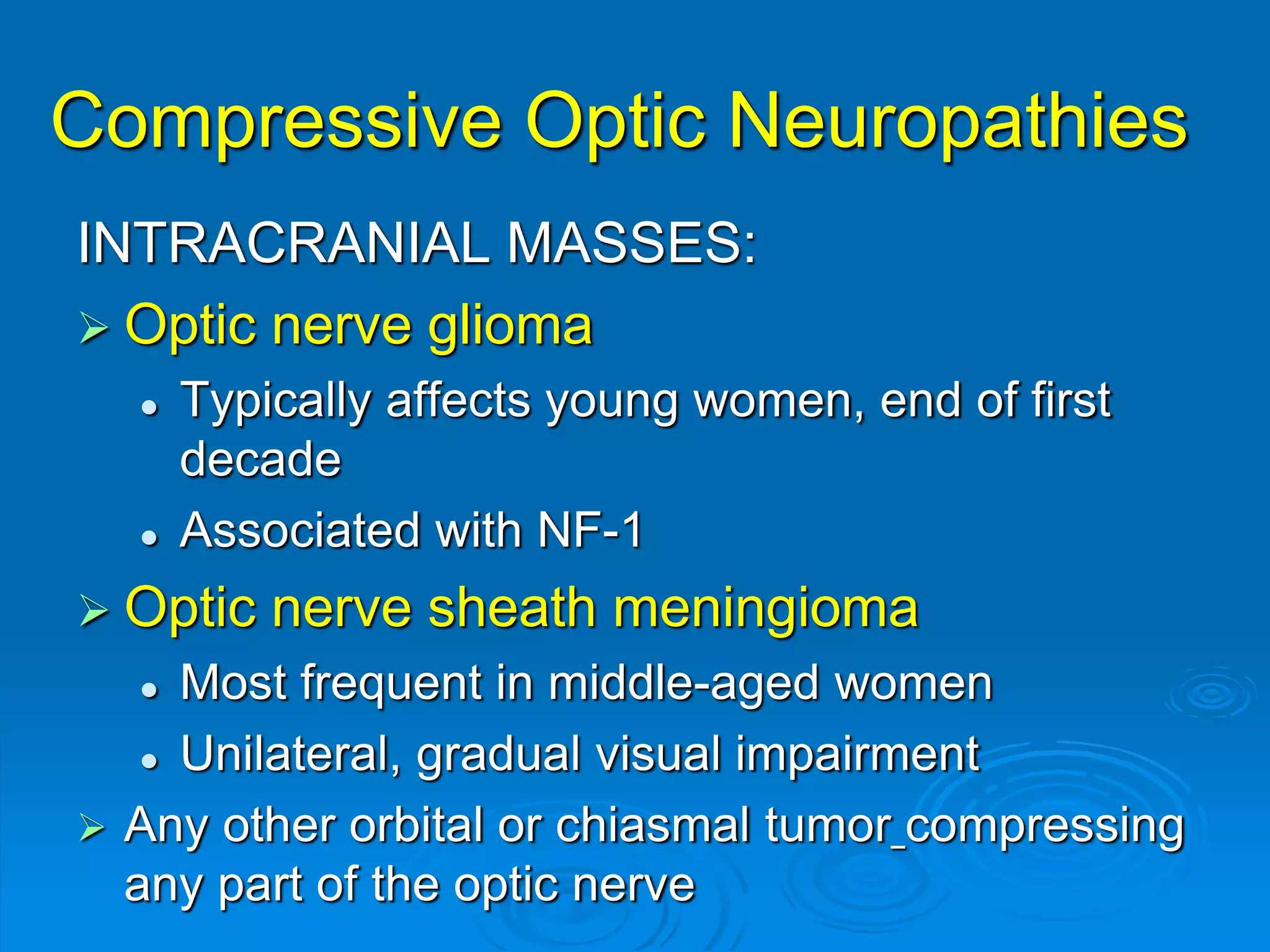Chronic visual loss | PPTX