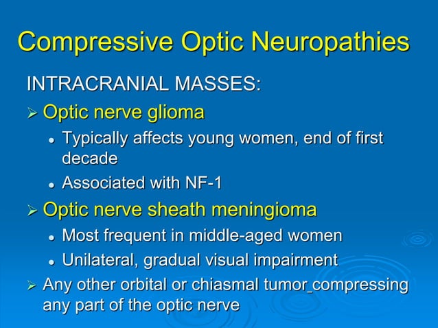 Chronic visual loss | PPTX