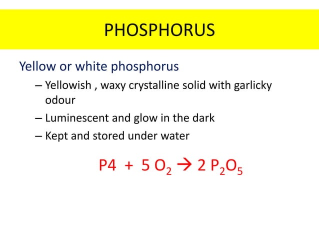 Chronic white phosphorus poisoning | PPTX