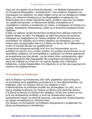 Το χρονολόγιο της Επανάστασης | PDF