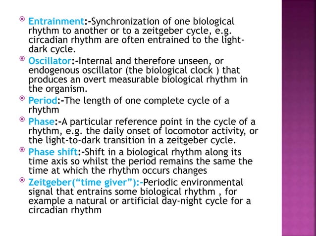 CHRONO BIOLOGY | PPTX | Genetics | Science