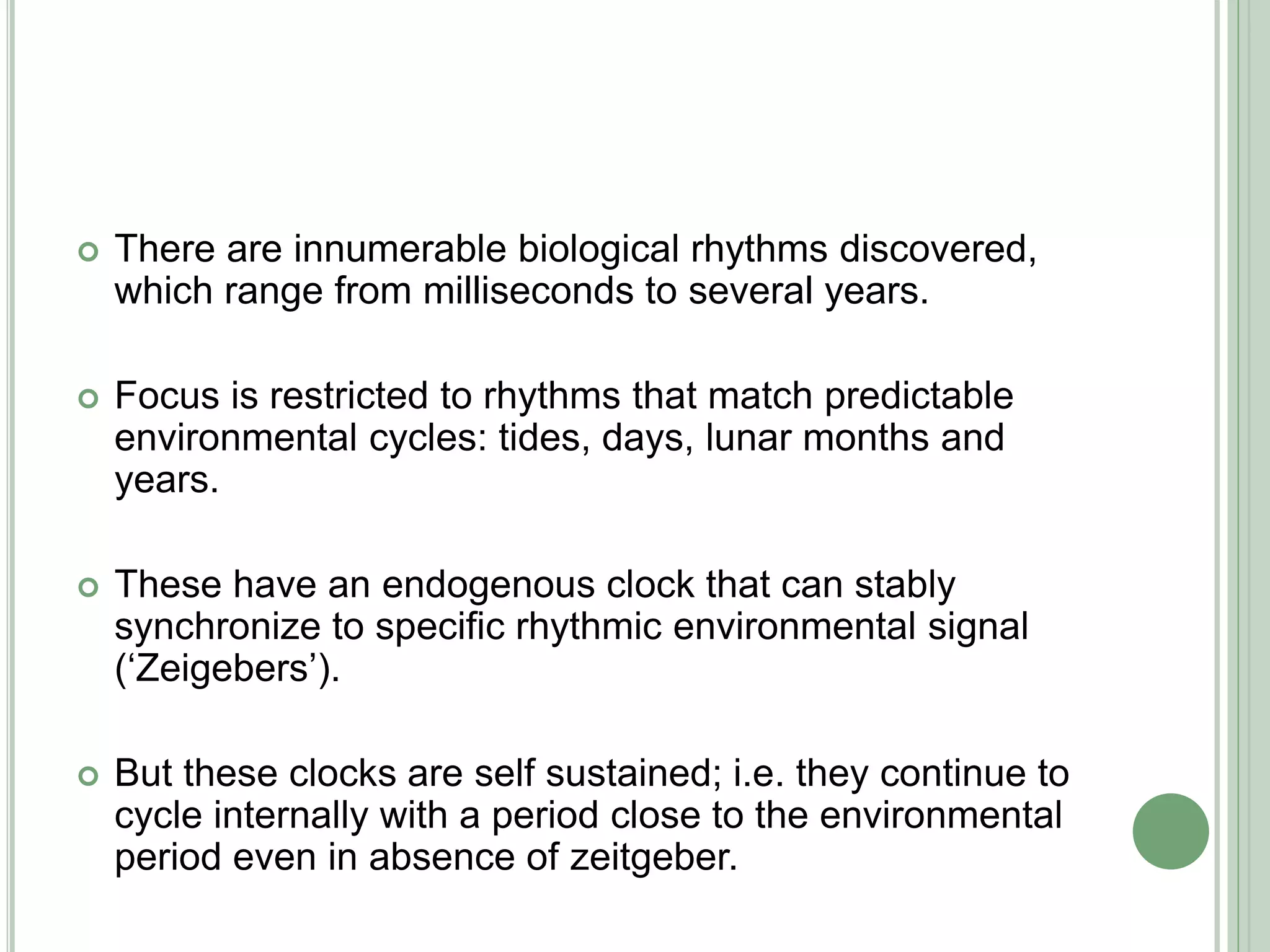 Chronobiology | PPTX