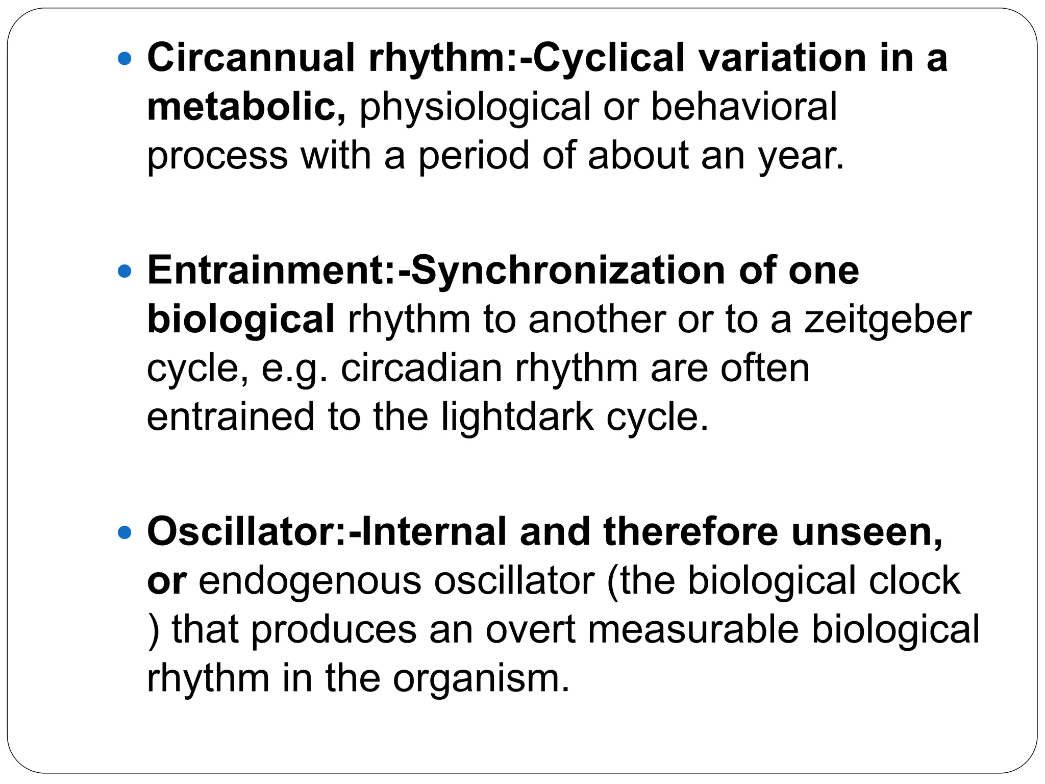 Chronobiology | PPTX