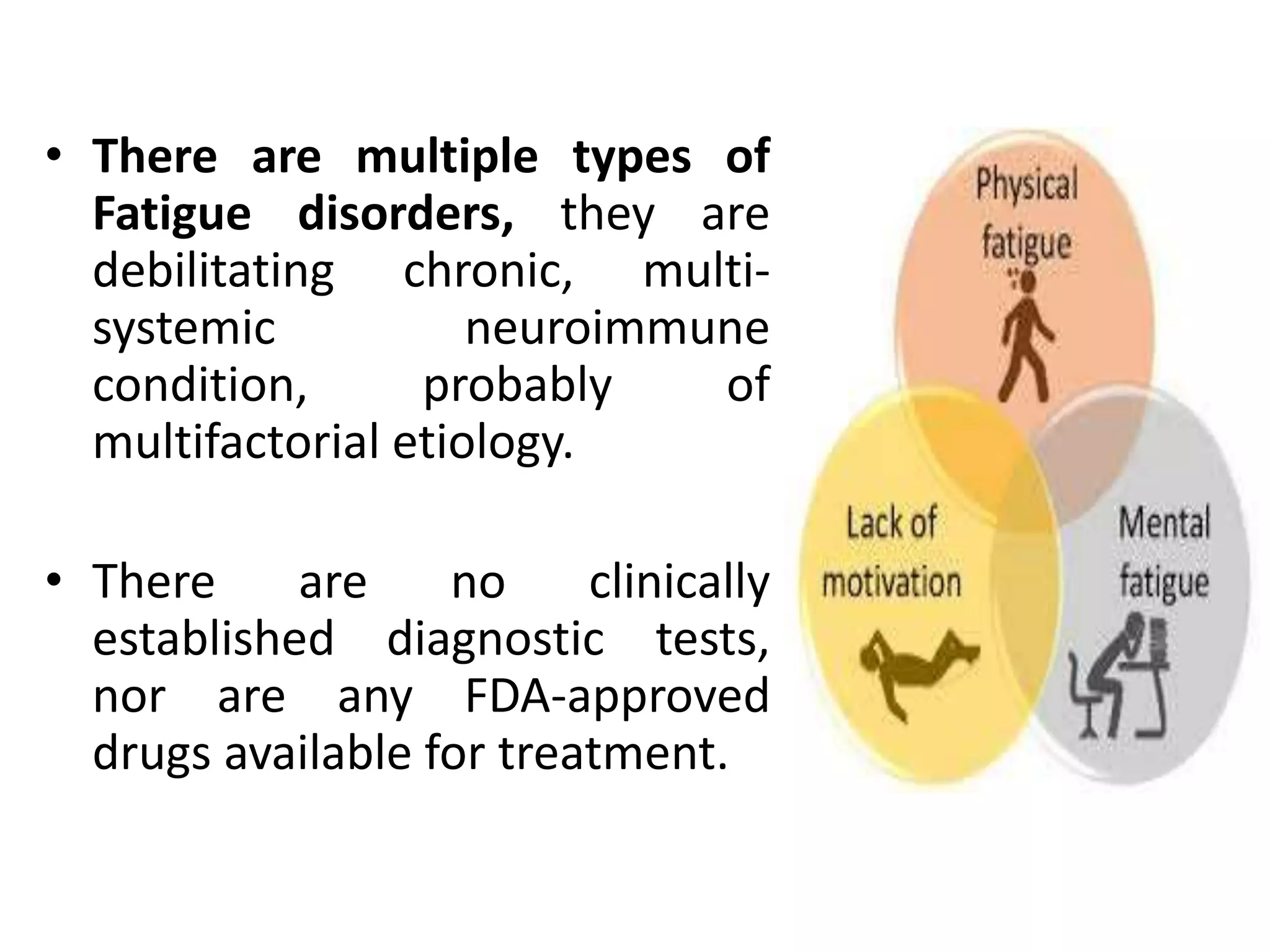 Chronobiology of fatigue disorders | PPTX
