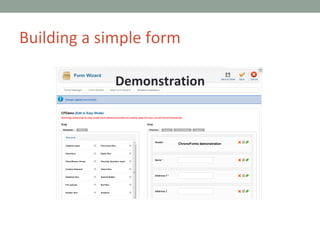 ChronoForms work flow application | PPT