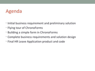 ChronoForms work flow application | PPT