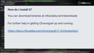 Chronografand dashboarding | PPT