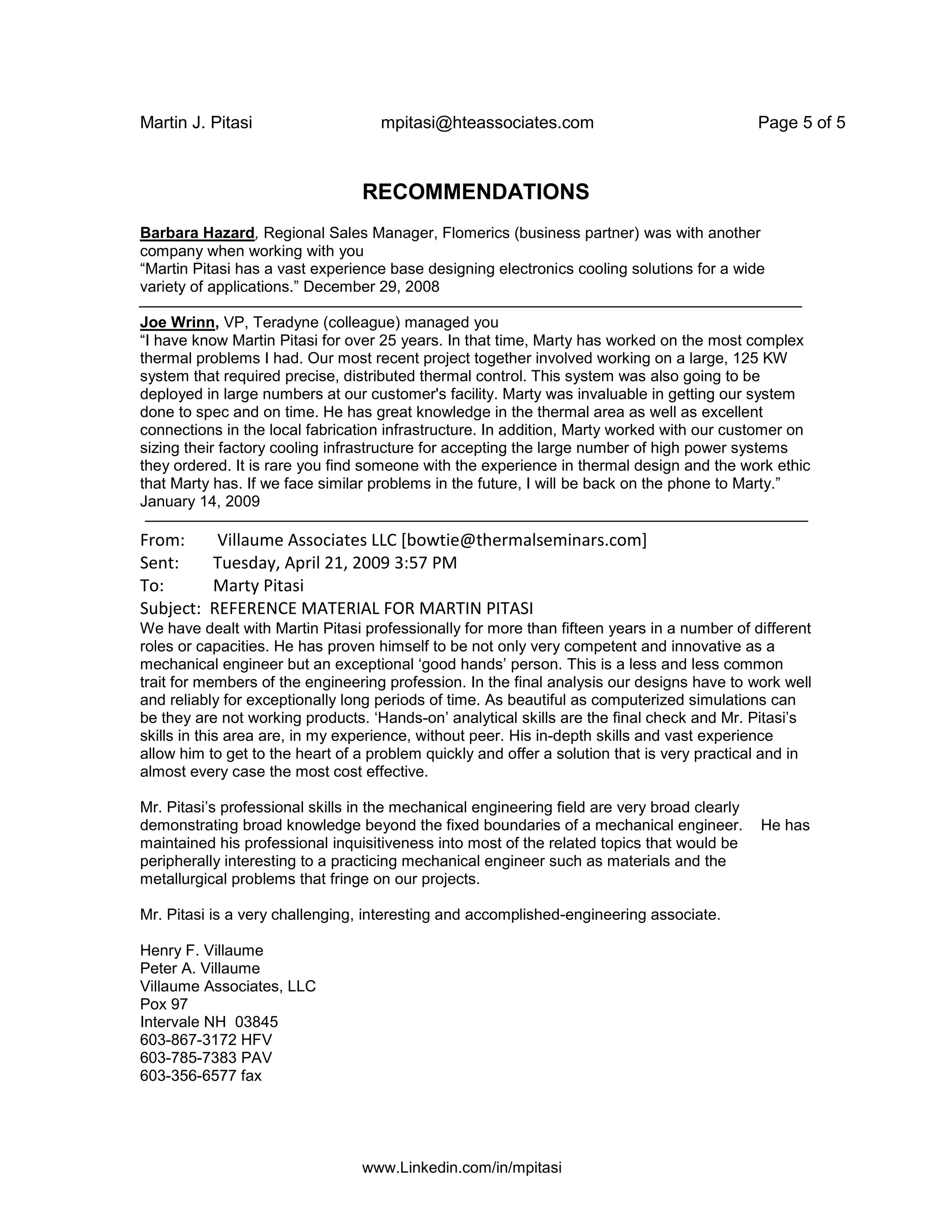 Chronological Senior Mechanical Packaging Engineer Resume1 1 | PDF