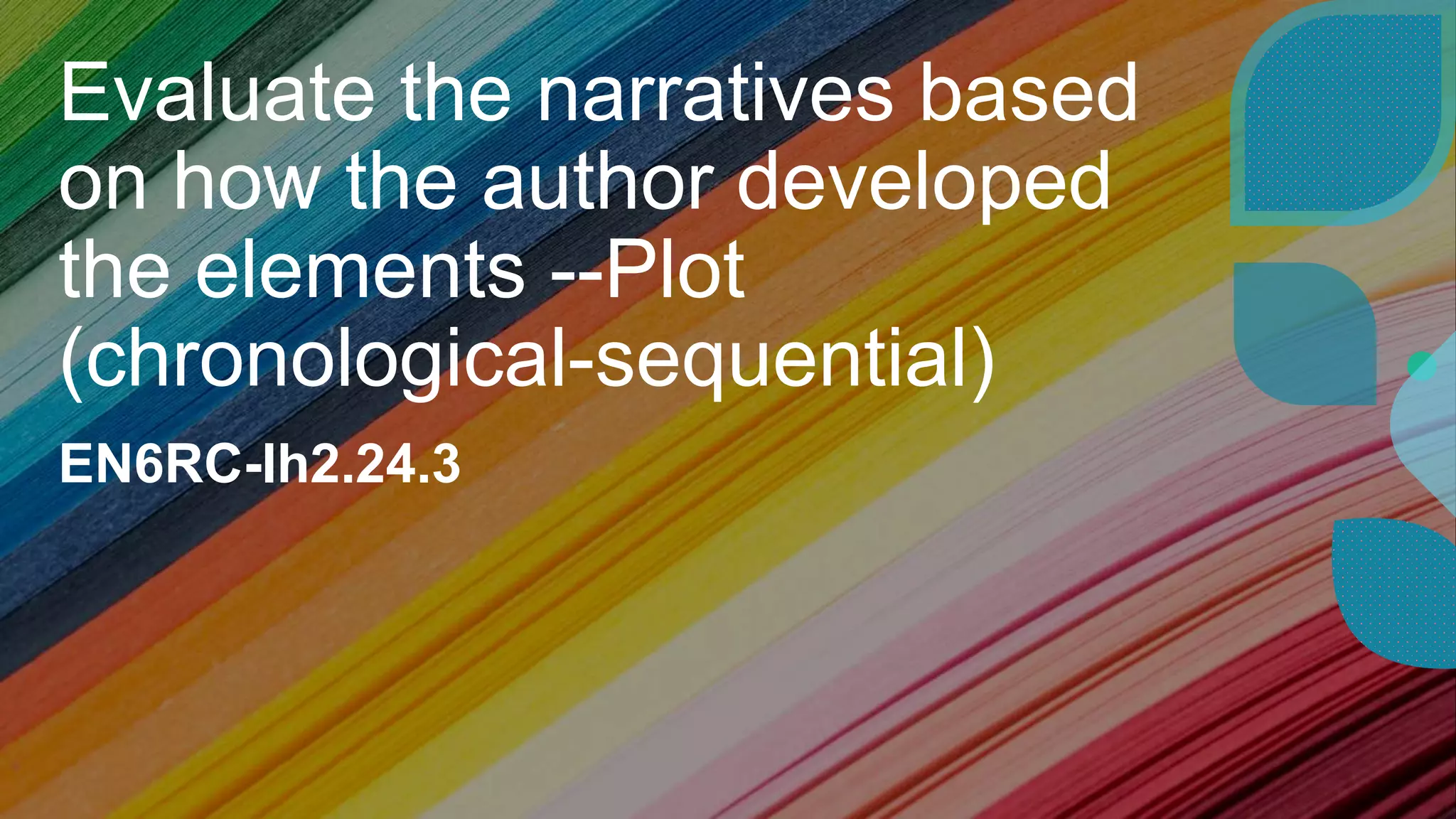 Chronological sequential PLOT.pptx