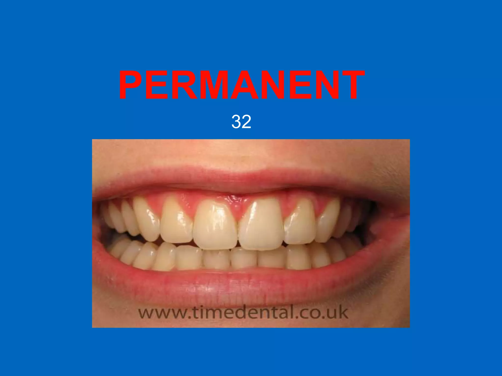 Chronology of crown formation | PPTX