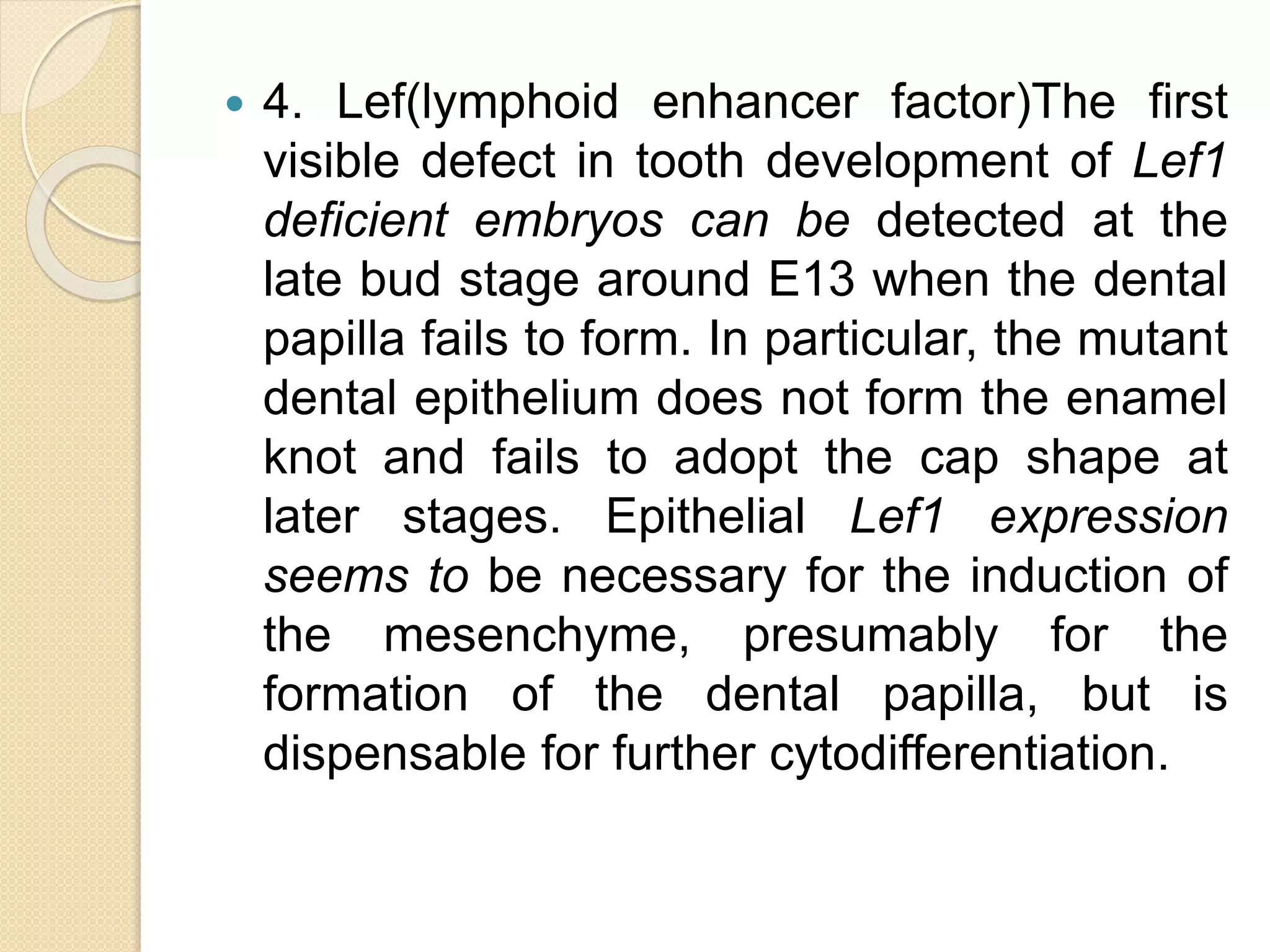 Chronology of dental development and development of occlusion | PPTX