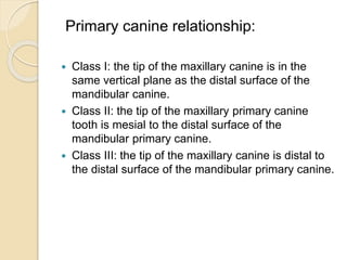 Chronology of dental development and development of occlusion | PPTX