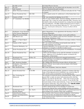 Chronology of market and monetary policy | DOC