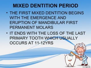 Chronology of primary and permanent dention | PPT