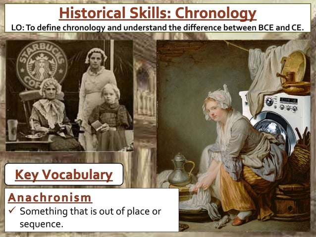 Chronology skills lesson | PPTX