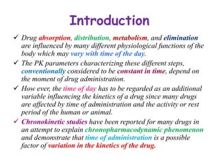 Chronopharmacokinetics | PPTX