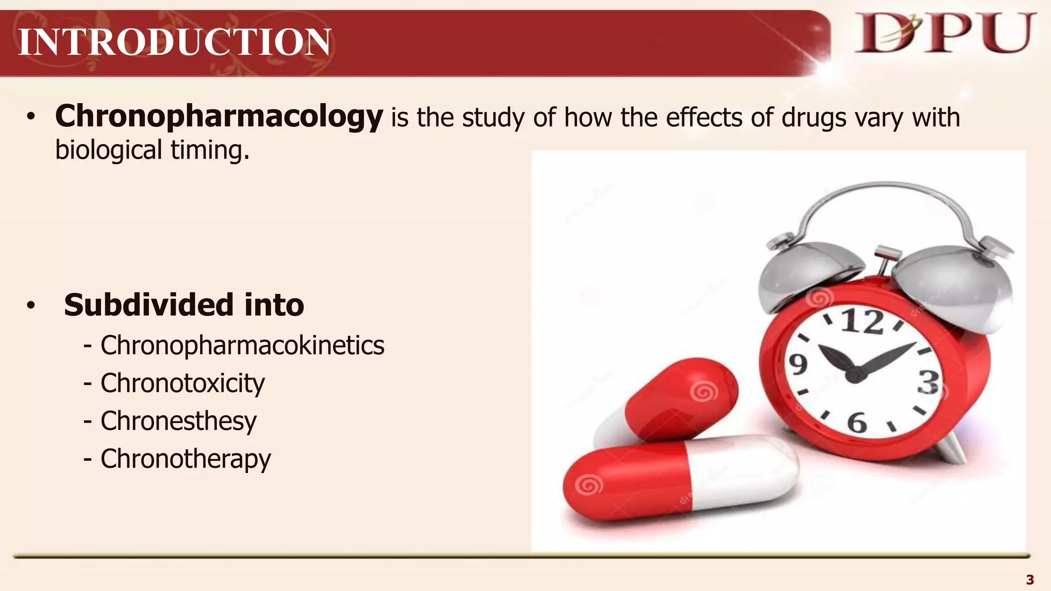 Chronopharmacology- Biological/Circadian Rhythm, applications with ...
