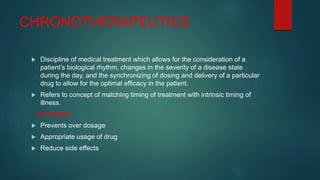 Chronopharmacology | PPTX