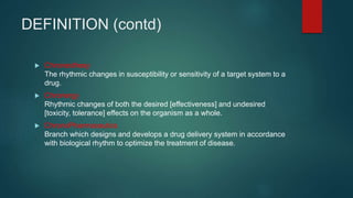 Chronopharmacology | PPTX