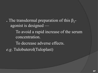 Chronopharmacology in asthma | PPTX