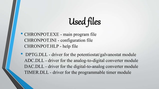 Chronopotentiometry | PPTX