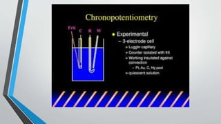 Chronopotentiometry | PPTX