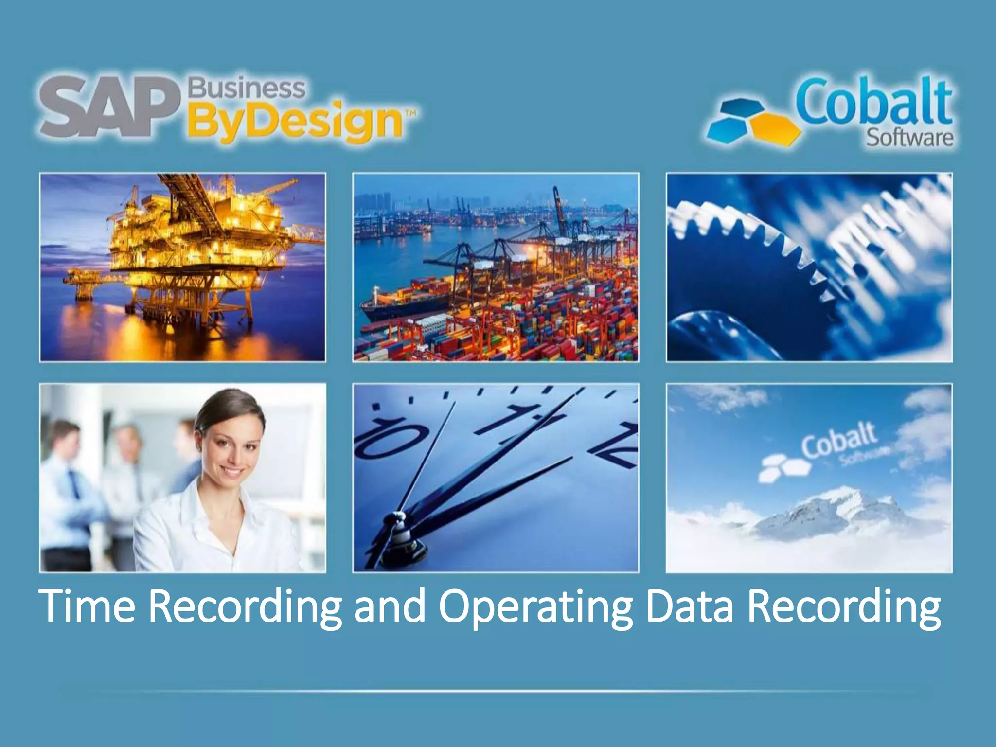 Chronos Time Recording with SAP Business ByDesign | PPT