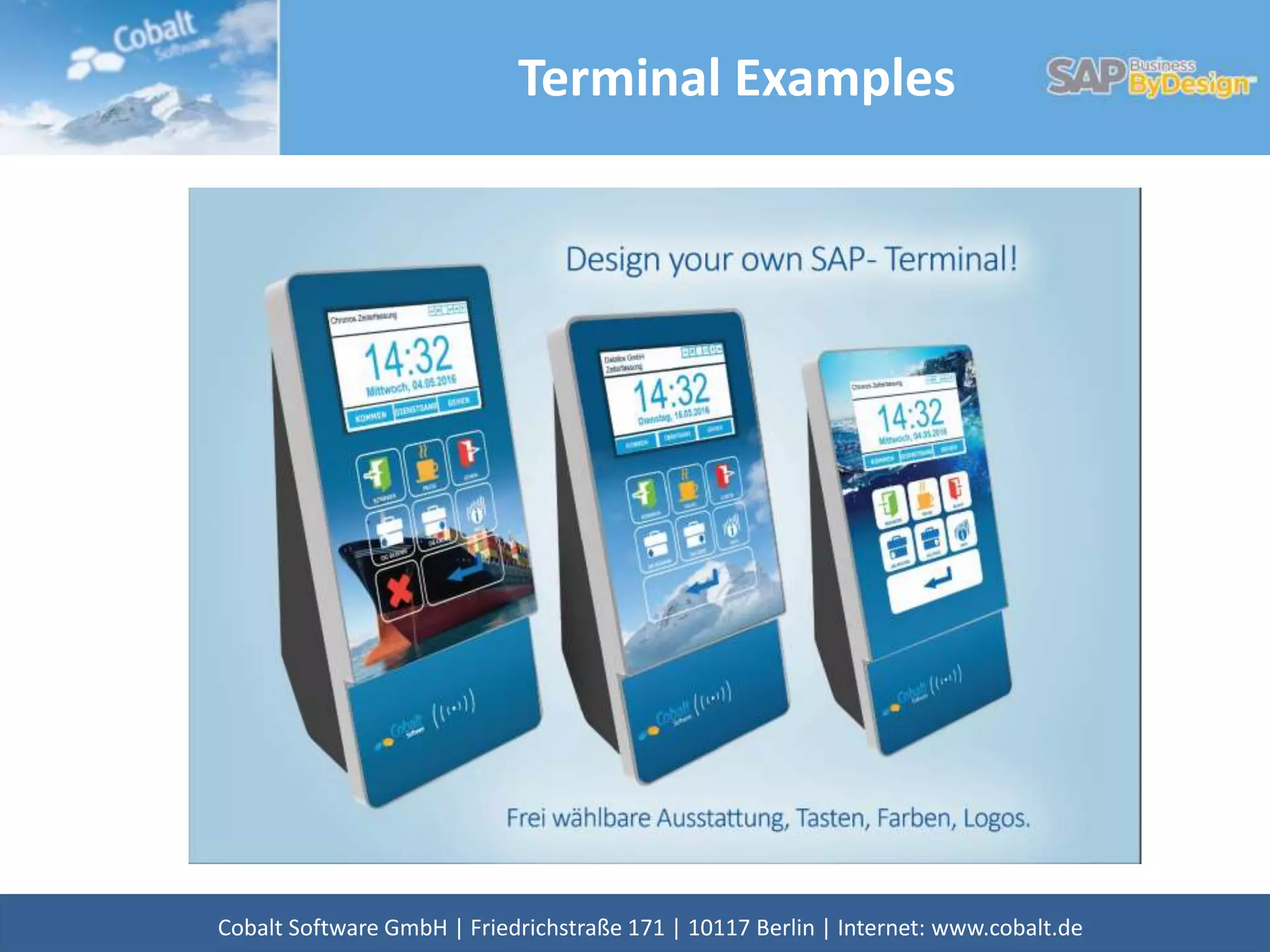 Chronos Time Recording with SAP Business ByDesign | PPT