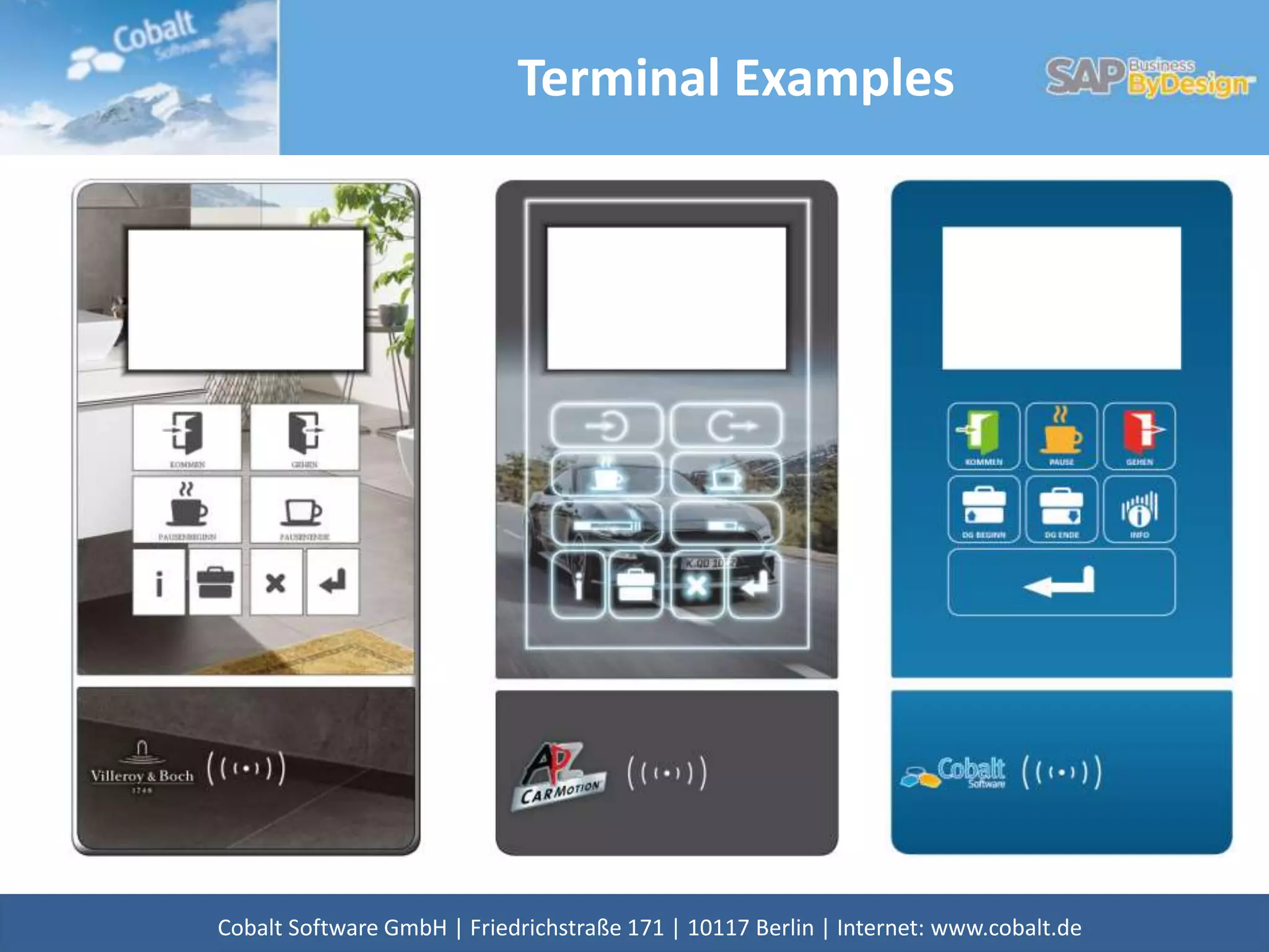 Chronos Time Recording with SAP Business ByDesign | PPT