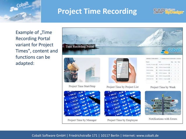 Chronos Time Recording with SAP Business ByDesign | PPT