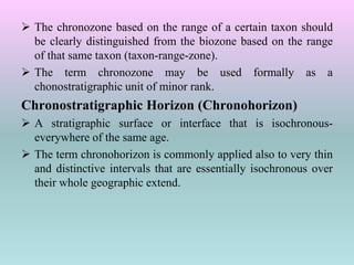 Chronostratigraphic units Geology By Misson Choudhury | PPT