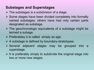 Chronostratigraphic units Geology By Misson Choudhury | PPT