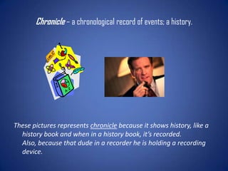 Chron, temp clipart mnemonics | PPT