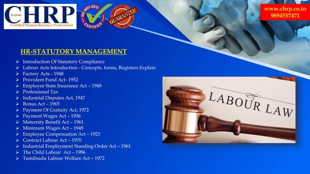 Chrp - Certified Human Resource Professional | PPT