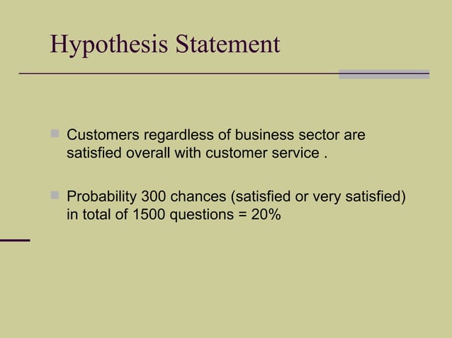 Chrs & Kevin Cust Satisfaction Final Copy | PPT