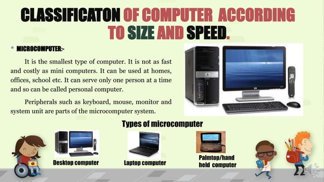 CLASSIFICATION OF COMPUTER | PPT