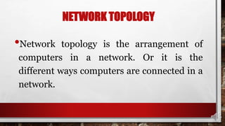 COMPUTER NETWORK | PPT