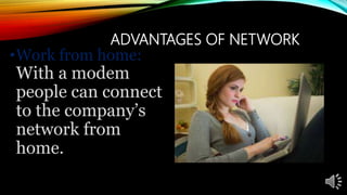 USES OF THE COMPUTER NETWORK | PPTX