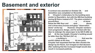 Chrysler building.pptx