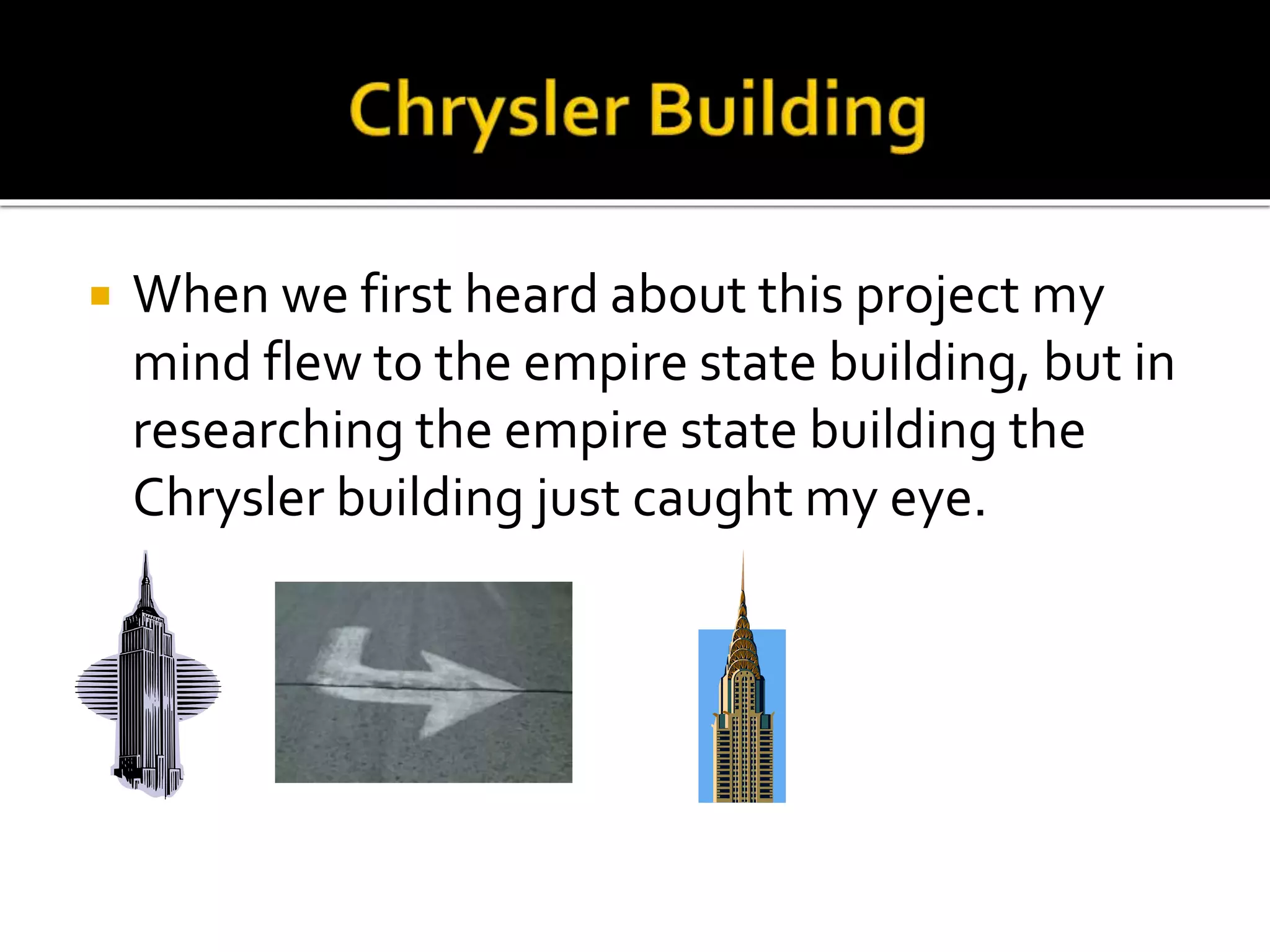 Chrysler building powerpoint | PPTX