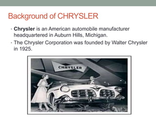 Chrysler case study | PPTX
