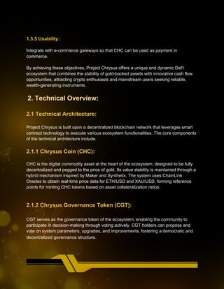 Chrysus Whitepaper v1 | PDF
