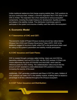Chrysus Whitepaper v1 | PDF
