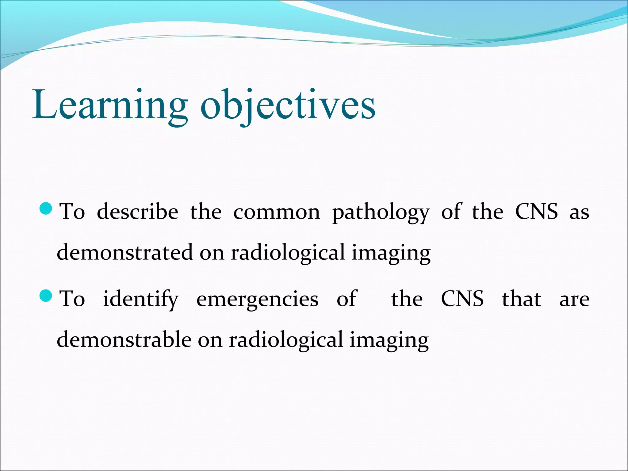 Chs 3111 cns pathology radiology | PPT