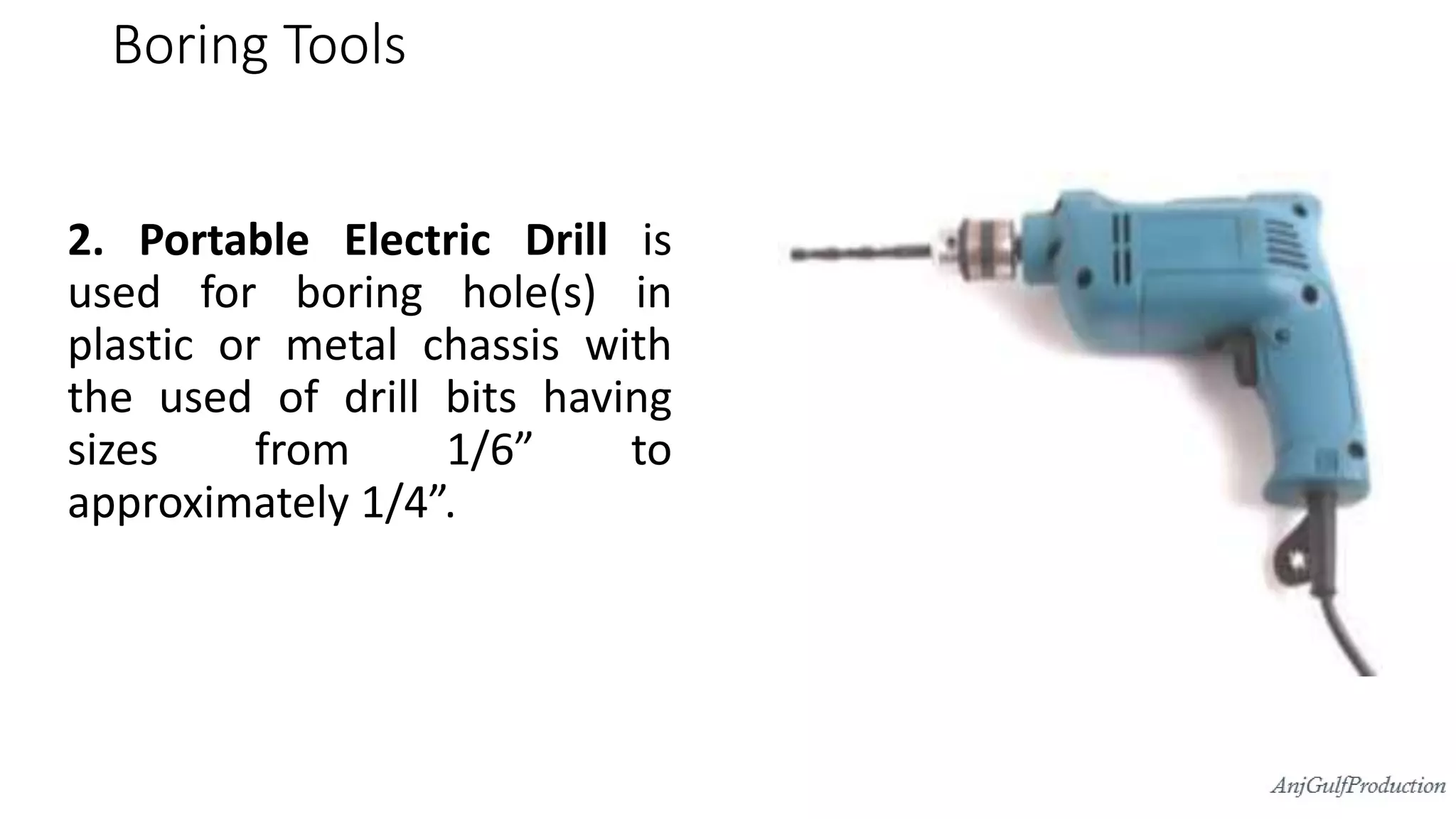 Chs basic tools and equipment | PPTX