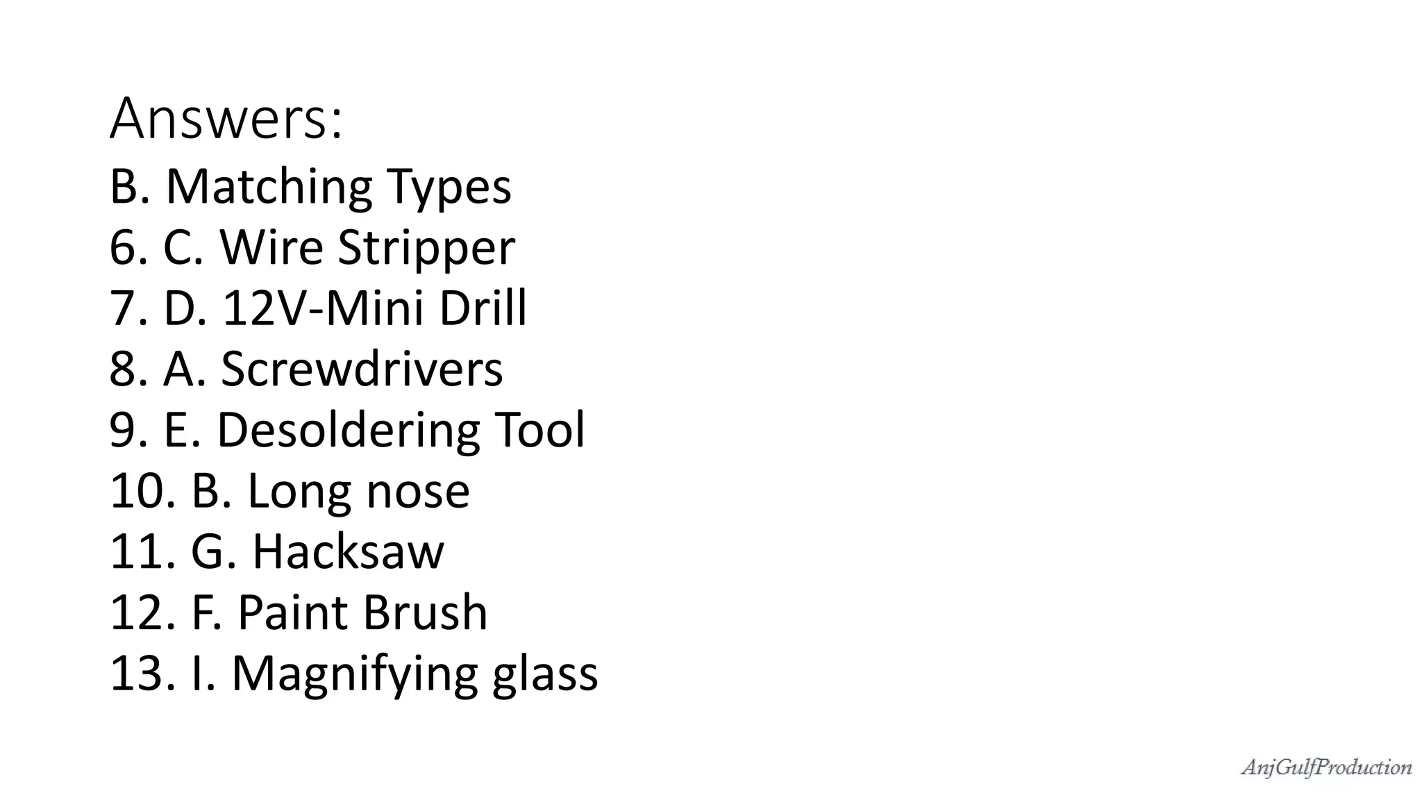 Chs basic tools and equipment | PPTX