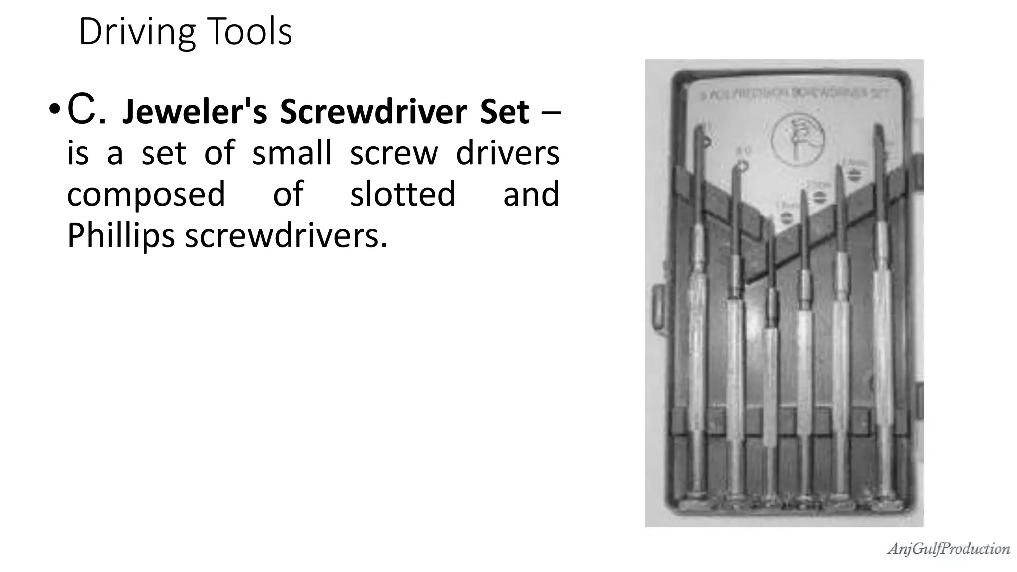 Chs basic tools and equipment | PPTX